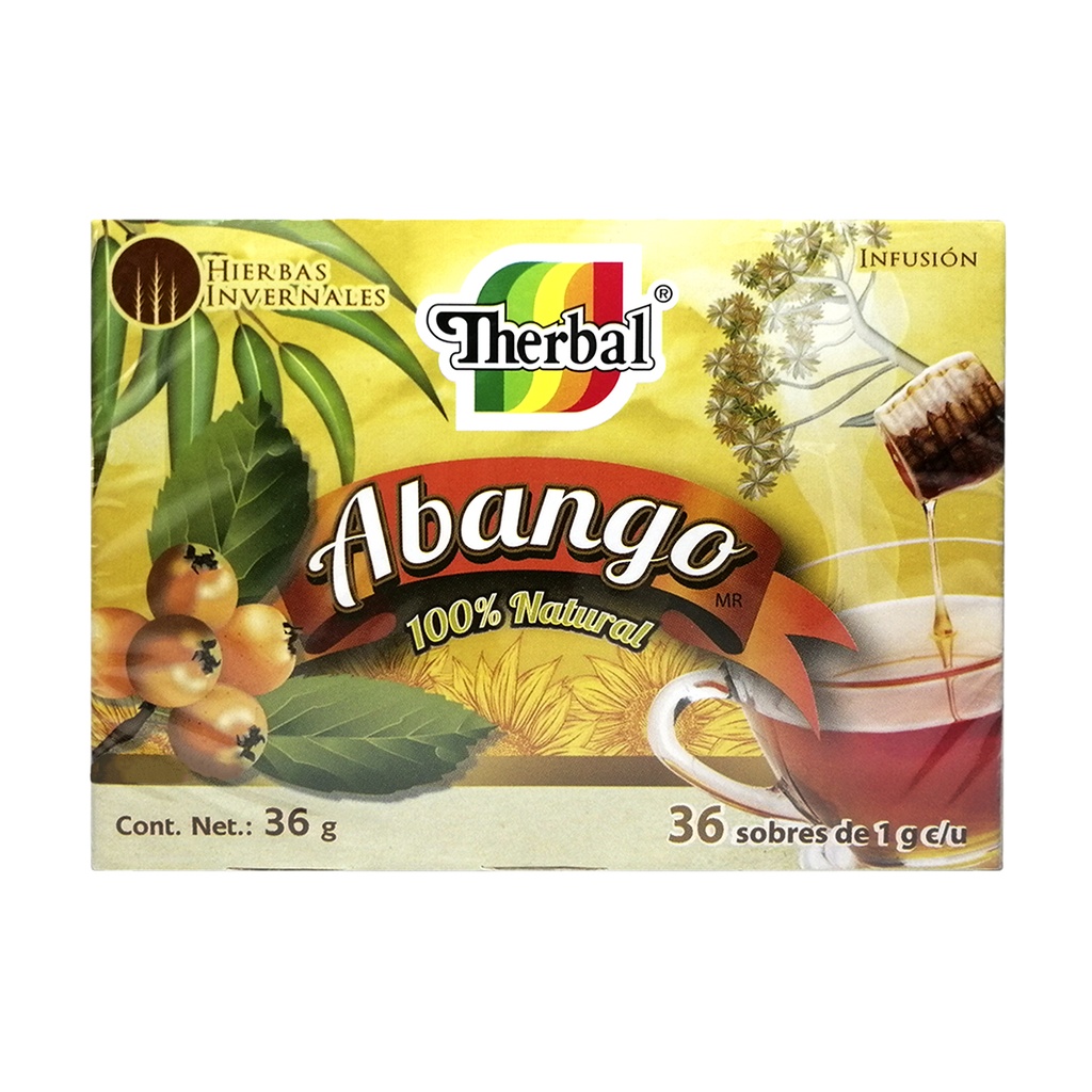 TÉ ABANGO NATURAL 36 SOBRES THERBAL | Don Jose Gracian